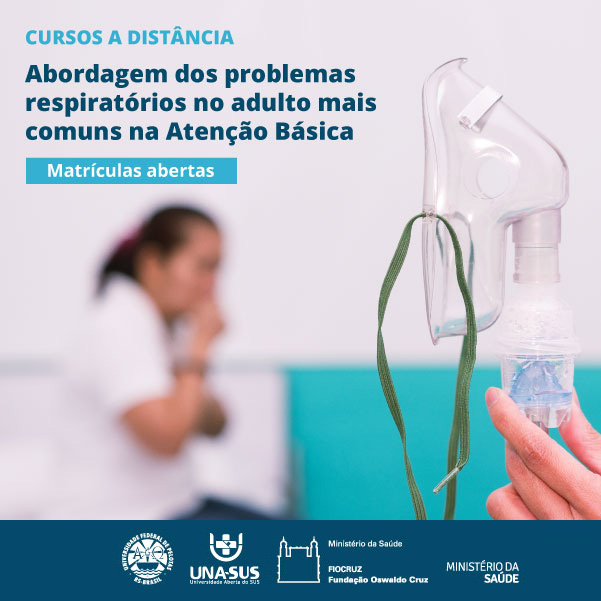 Matrículas abertas para o curso Abordagem dos Problemas Respiratórios No Adulto Mais Comuns Na ...